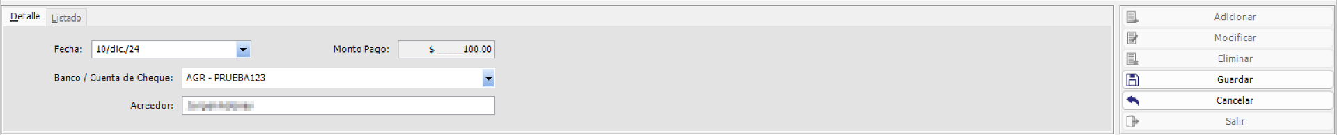 Cuentas por Pagar - Brilo ERP Docs